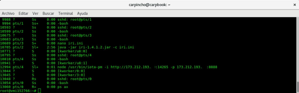 Setting up a VPS IOTA Full Node from scratch - IOTA HISPANO
